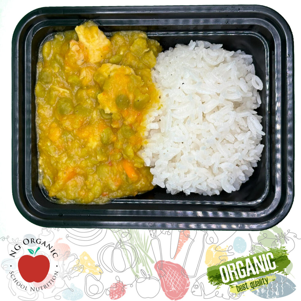 Green Split Peas w/Rice | NG Organic School Nutrition